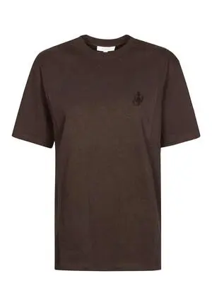 JW ANDERSON JW ANDERSON Embroidered Logo Cotton T-Shirt