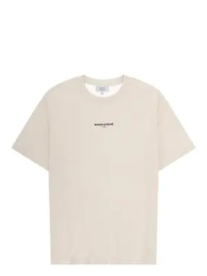Maison Kitsuné Casual Logo Mini T-shirt For - Beige