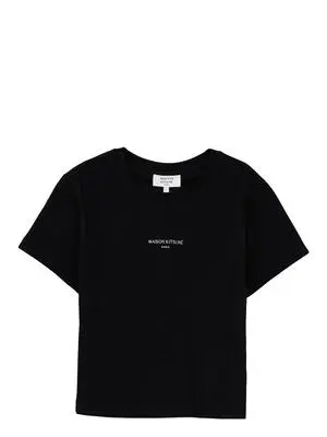 Maison Kitsuné Organic Cotton T-shirt - Black