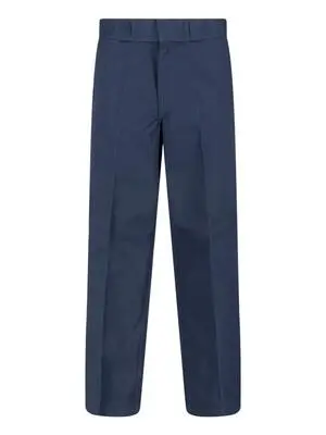 Dickies Workwear Trousers In 65% Polyester / 35% Cotton - Blue