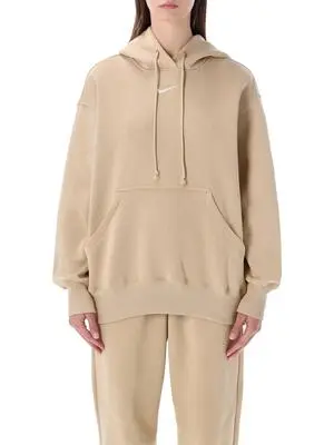 Nike NIKE Oversized Fleece Hoodie Linen
