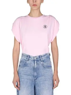 DEPARTMENT 5 DEPARTMENT FIVE "Hollywood Necklace" Graphic T-Shirt Pink