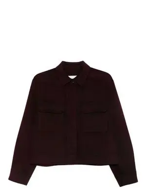 Eric Bompard Double-sided Flap-pocket Jacket - Red