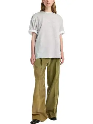 RÓHE Mouliné Jersey T-shirt - Grey