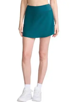 Champion Courtside Skort, C Logo Deep Teal