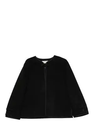 RÓHE Kimono Jacket With Frogging Closure - Black