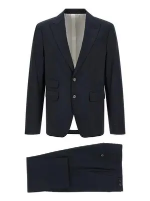 Dsquared2 Tailored2 London' Dress - Blue