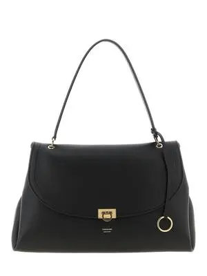 FERRAGAMO Sofia 2026 Shoulder Bag - Black