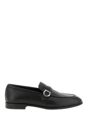 SALVATORE FERRAGAMO FERRAGAMO Terence Loafers In Smooth Calf Leather