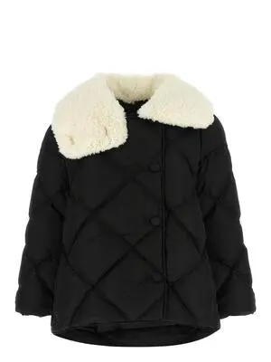 IENKI IENKI Shearling Queen' Jacket - Black