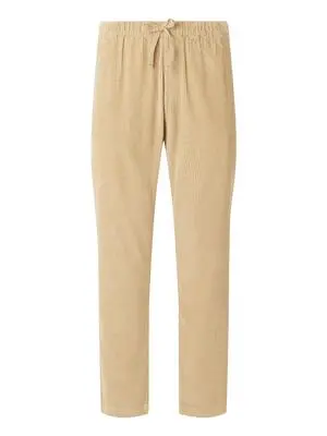 Hartford Joggy Cotton-corduroy Trousers - Beige