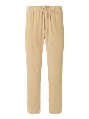 Hartford Joggy Cotton-corduroy Trousers - Neutrals