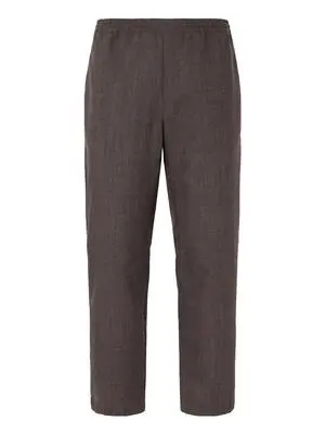 A KIND OF GUISE Banasa Virgin Wool Drawstring Trousers - Brown