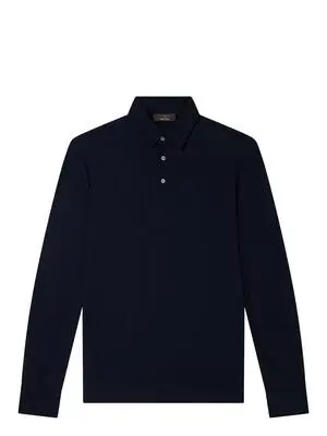 SLOWEAR Zanone Slim-fit Icecotton Piqué Polo Shirt - Navy