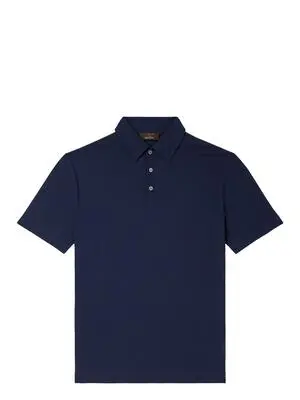SLOWEAR Zanone IceCotton Polo Shirt Navy