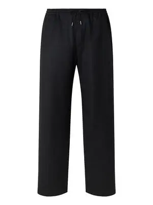 A KIND OF GUISE Samurai Straight-leg Virgin Wool Trousers - Black