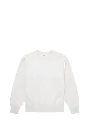 A.PRESSE Cotton-jersey Sweatshirt - Gray