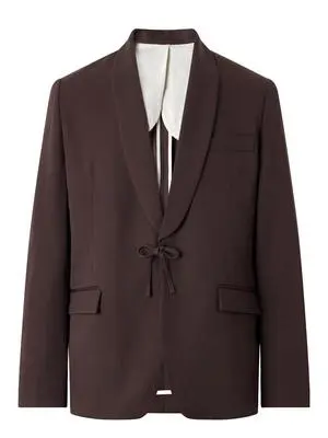 A KIND OF GUISE Shinji Virgin Wool Blazer - Brown