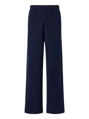 SKIMS Drawsting Cotton-blend Jersey Straight-leg Pants