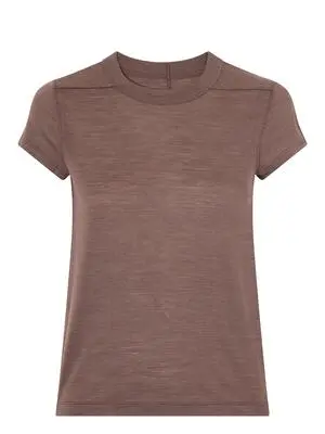 RICK OWENS RICK OWENS Wool And Silk-Blend T-Shirt
