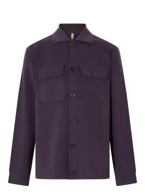 Orlebar Brown Brigg Merino Wool Overshirt - Brown