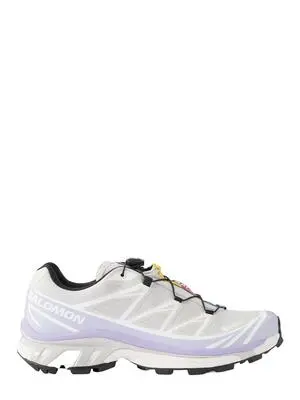 SALOMON XT-6 GTX Rubber-trimmed Mesh Sneakers Gray