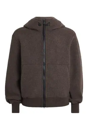Canada Goose Wool-blend Fleece Chilliwack Bomber Jacket - Brown