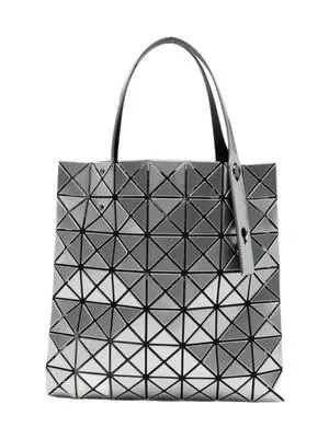 Issey Miyake Prism Basics Geometric Tote Bag - Silver