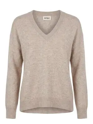 NOTSHY V-neck Cashmere Sweater - No