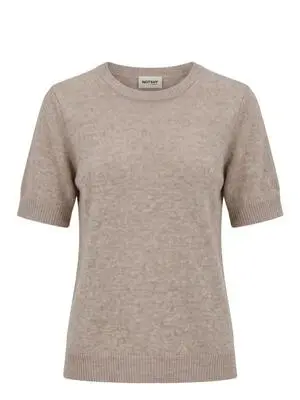 NOTSHY Notshy Short-Sleeve Cashmere Sweater No