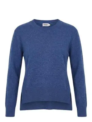 NOTSHY Crew Neck Long Sleeve Sweater - Blue