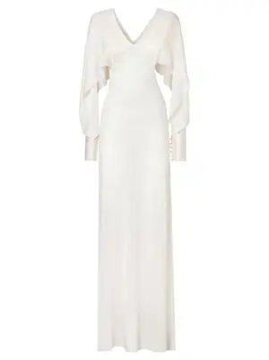 Fendi Silk Yarn Dress - Ivory