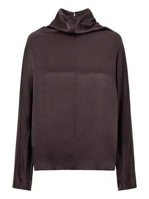 Citizens Of Humanity Ilaria Satin Blouse - Brown