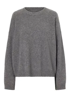 Loulou De Saison Tristan Yak And Wool-blend Sweater - Gray