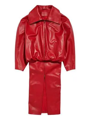 Balenciaga Round Jacket - Red