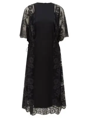 Zimmermann Valiant Lace Tunic Dress - Black