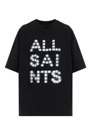 ALLSAINTS ALLSAINTS Marquee Letter Graphic Short Sleeve Tee