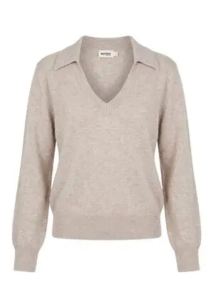 NOTSHY Not Shy Palmer Polo Neck Sweater