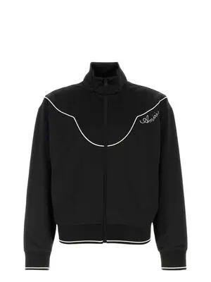 Amiri Long-sleeve Zip-up Jacket - Black