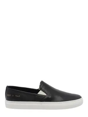 COMMON PROJECTS Common Projects Leather Slip-On Sneakers Black