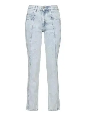 Isabel Marant Étoile Mid-rise Straight Leg Jeans - No