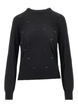Emporio Armani Crew-neck Sweater - Black