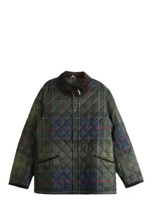 Barbour Tartan Heritage Liddesdale Quilted Jacket - Black