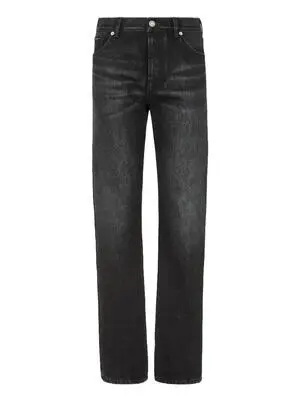 Fendi Long Jeans - Black
