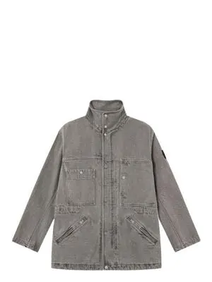 Stone Island Stone Island Jacket With Removable Vest Grey