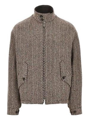 Emporio Armani Stand Collar Zip-up Jacket - Multicolor