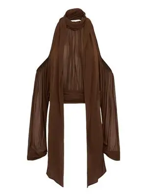GIUSEPPE DI MORABITO Giuseppe Di Morabito Draped Top