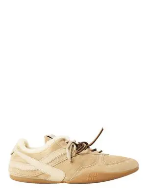 MIU MIU Miu Miu Suede Casual Sneakers