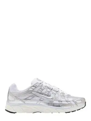 Nike P-6000 "silver Metallic" Lace Up Sneakers - No
