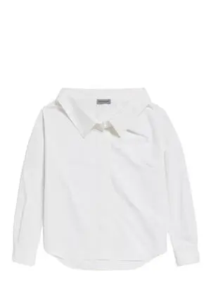 Balenciaga Oversized Stola Shirt - White